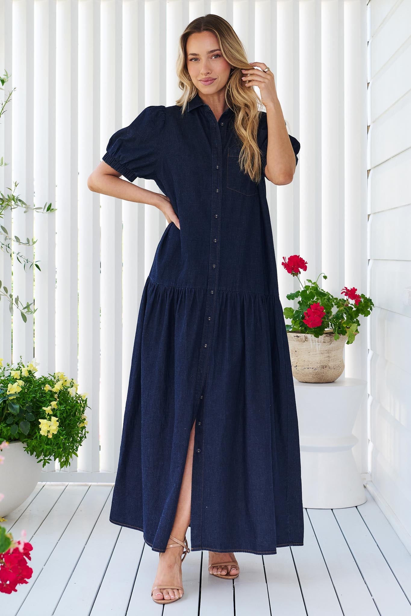 Daniela Lightweight Denim Dress - SALE – minnie + MAXXIE